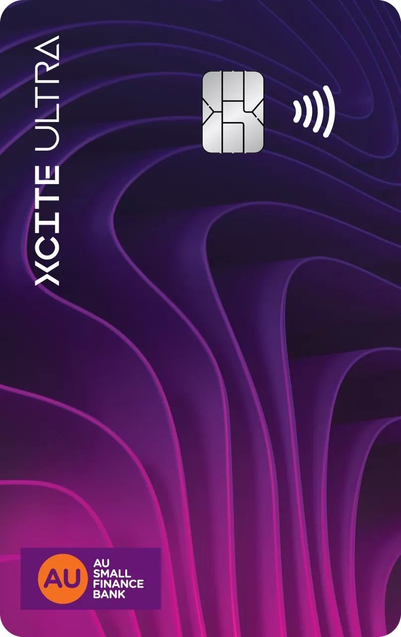 Xcite Ultra Credit Card- Luxury And Double Delight | AU Small Finance Bank
